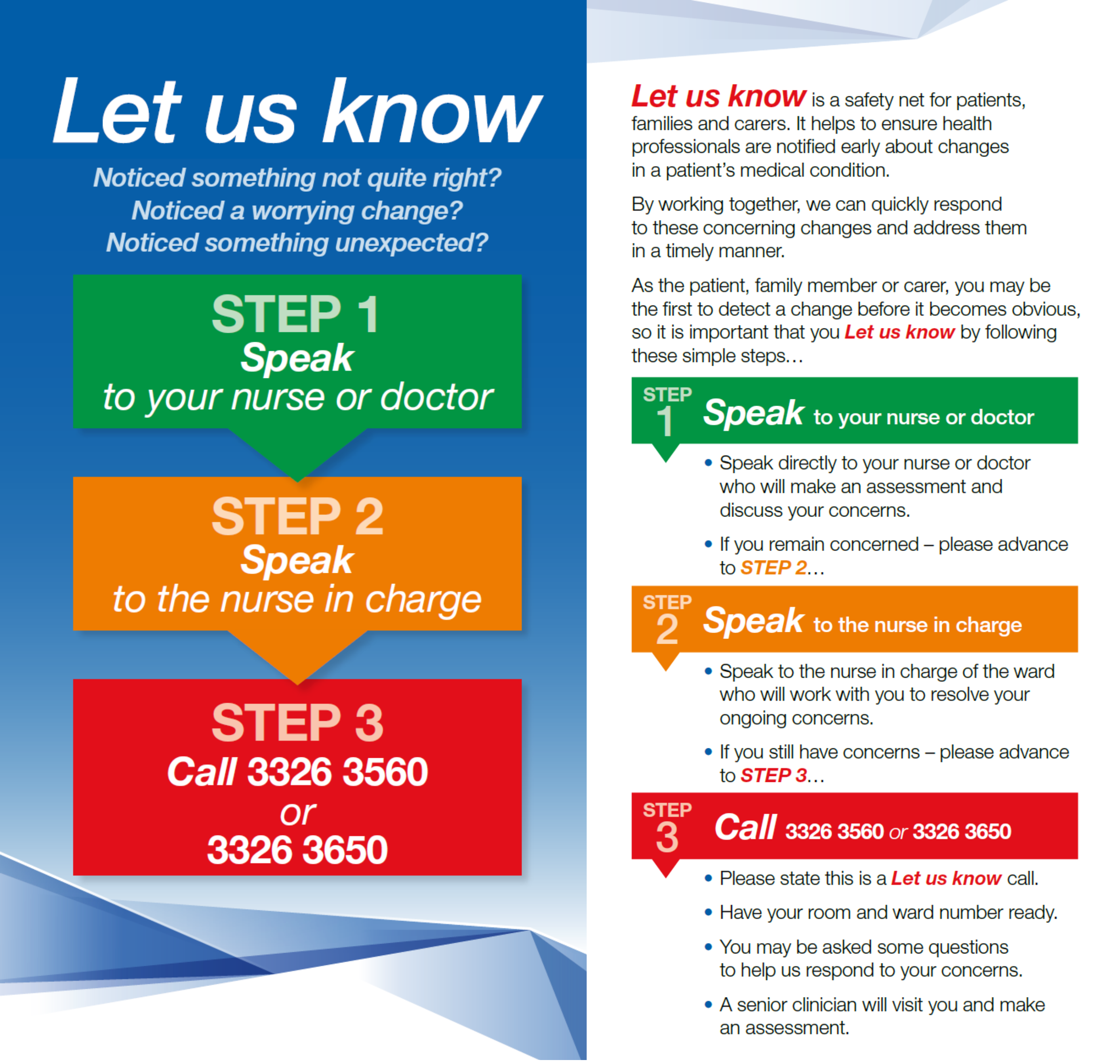 Keeping you safe | Patient Information Guide | St Vincent's Private ...